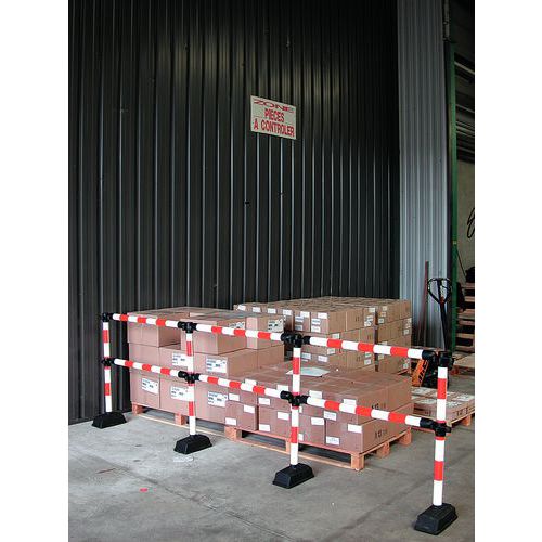 Barrier with ballasted express base | Starting barrier | Manutan UK