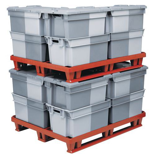 Packpal® medium pallet | On skids | Manutan UK