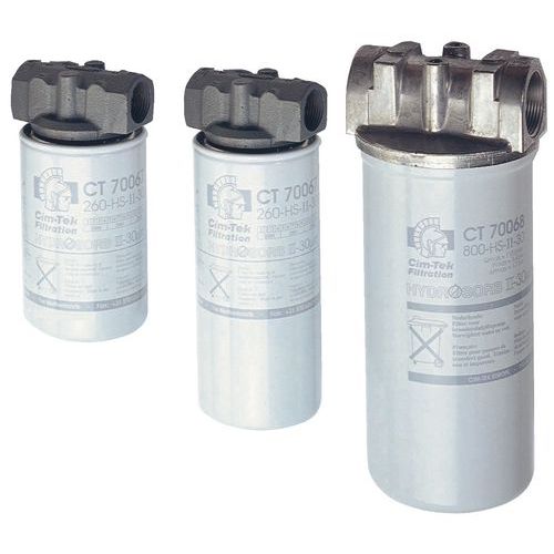 Cartridge filter for discharge - Water Captor - Manutan.co.uk