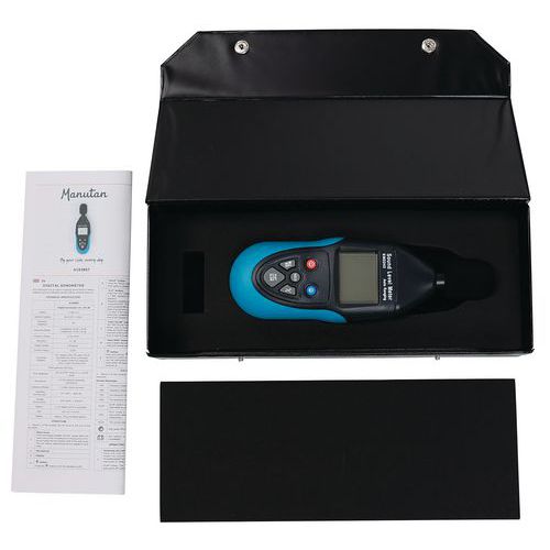 Digital Sonometer - Battery Operated - 35–130 dB - Manutan Expert ...