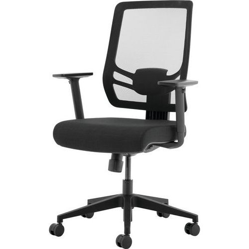 Ergonomic Operator Office Chair - Mesh/Fabric - Dynamic Ergo - Manutan ...