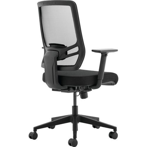 Ergonomic Operator Office Chair - Mesh/Fabric - Dynamic Ergo - Manutan ...