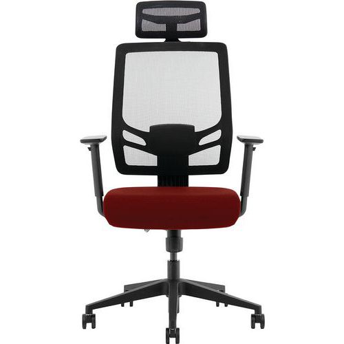 Ergonomic Operator Office Chair - Mesh/Fabric - Dynamic Ergo - Manutan ...