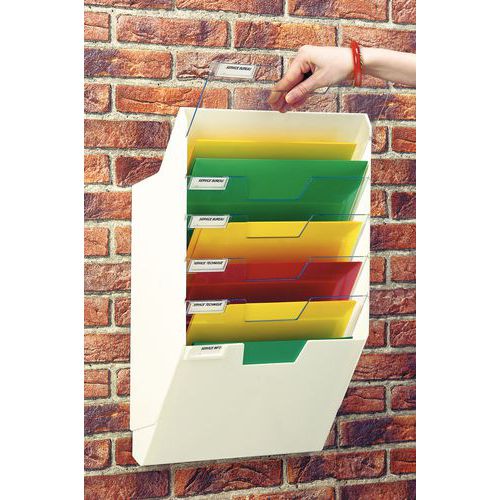 Wall sorter | 6 compartments | Manutan UK