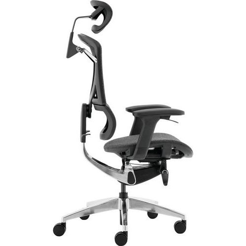 Ergonomic Operator Office Chair - Mesh/Fabric - Dynamic Ergo Click ...