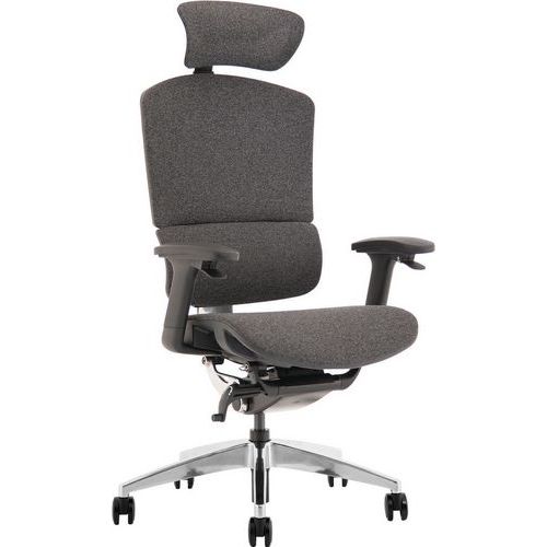 Ergonomic Operator Office Chair - Mesh/Fabric - Dynamic Ergo Click ...