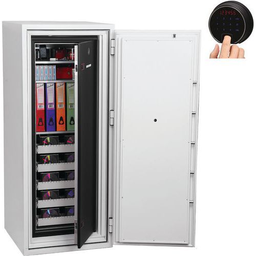 Water & Fire Resistant Office Cupboard/Safe | Digital/Key | Phoenix