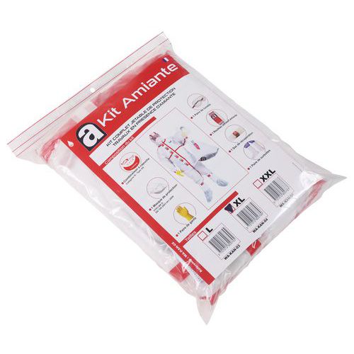 Complete disposable asbestos-protection kit - WeeSafe - Manutan.co.uk
