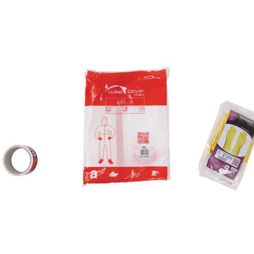 Complete disposable asbestos-protection kit - WeeSafe - Manutan.co.uk