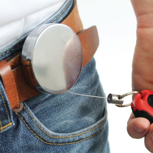 Heavy Duty Metal YoYo Belt Attachment - Manutan.co.uk