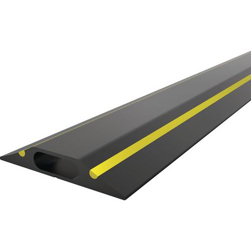 Heavy Duty Cable Protector | Black and Yellow | Traffic & Pedestrian