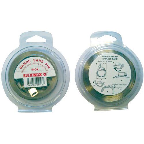 Serflex endless band kit with 8 housings | Width 8 mm | Manutan UK