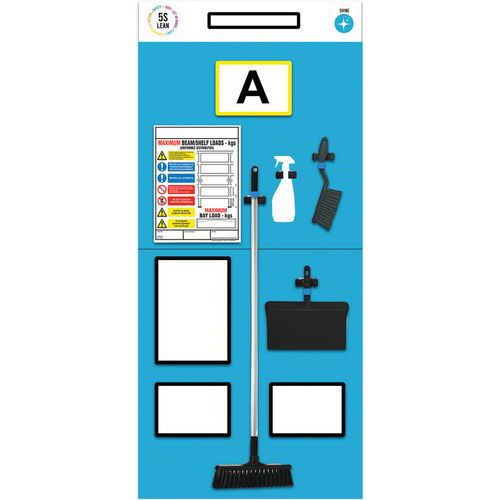 Rack End Cleaning & Notice Shadow Board Station – Modulean Single Aisle ...