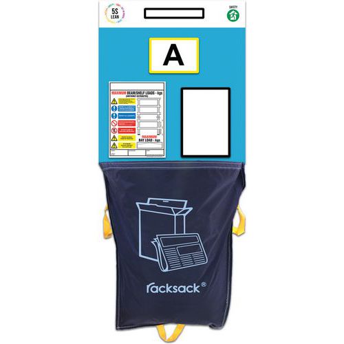 Rack End Racksack Shadow Tool/Notice Board - Single Aisles - Modulean - Manutan.co.uk