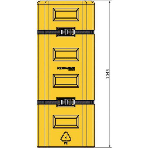 Column Protectors/Pillar Guards - 100-250mm High - Spacesaver Polywrap ...