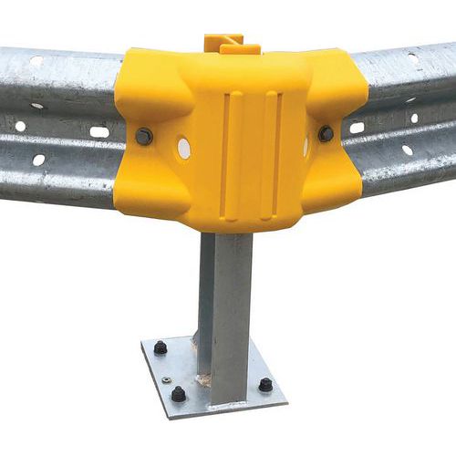 Armco Crash Barrier Corners | Road Safety Traffic Barriers | Manutan