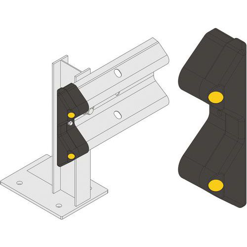Armco Crash Barrier Ends - Road Safety Traffic Barriers - Brandsafe ...