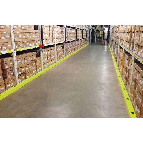 Floor Level indoor Crash Barriers - Warehouse Traffic Safety - Manutan ...