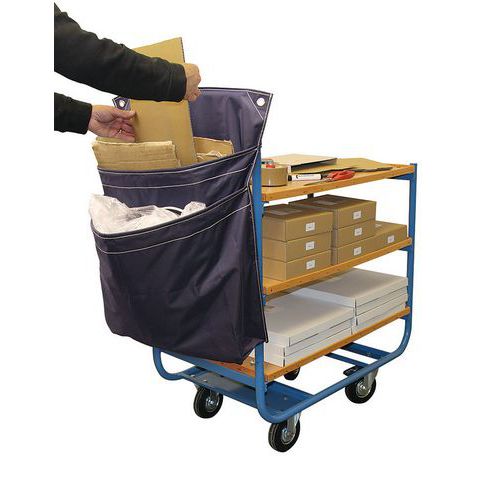 Racksack Trolley Recycling Bags for Warehouse Waste Segregation ...