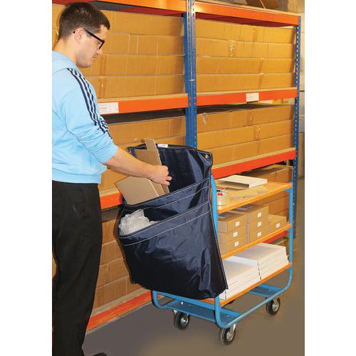 Recycling Bags For Trolleys - Warehouse Waste Segregation - Racksack ...