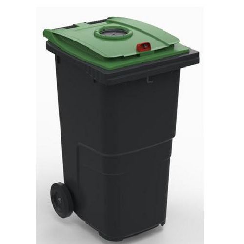 Portable container for selective waste collection - 240 l - Glass ...