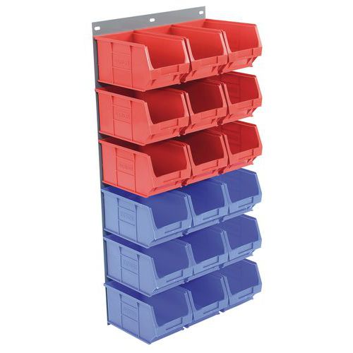Topstore Louvre Panel Fully Boxed Bin Kits | Storage Kits | Manutan UK
