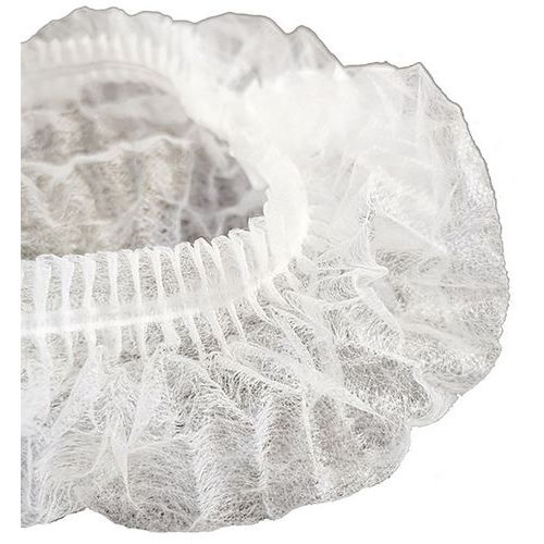 White disposable cap, HACCP compliant and food-safe - Manutan.co.uk