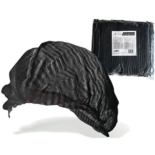 Black disposable cap, HACCP compliant and food-safe - Manutan.co.uk