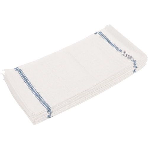 10 White Multipurpose Cleaning Cloths - Cotton - Manutan Expert ...