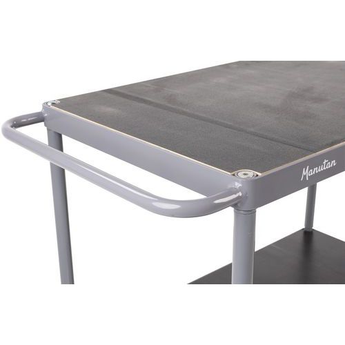 Heavy Duty Trolley - 1200kg Capacity - 2 Shelves - Manutan Expert ...