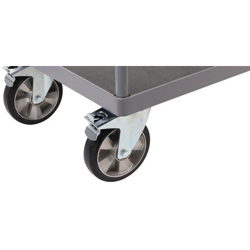 Heavy Duty Trolley - 1200kg Capacity - 2 Shelves - Manutan Expert ...