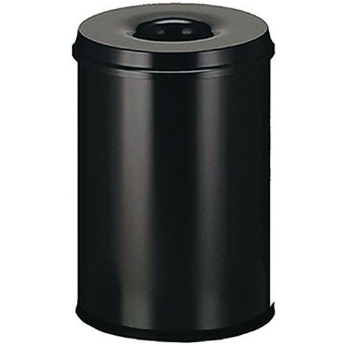 Fire Resistant Metal Waste Bin - Manutan Expert - Manutan.co.uk