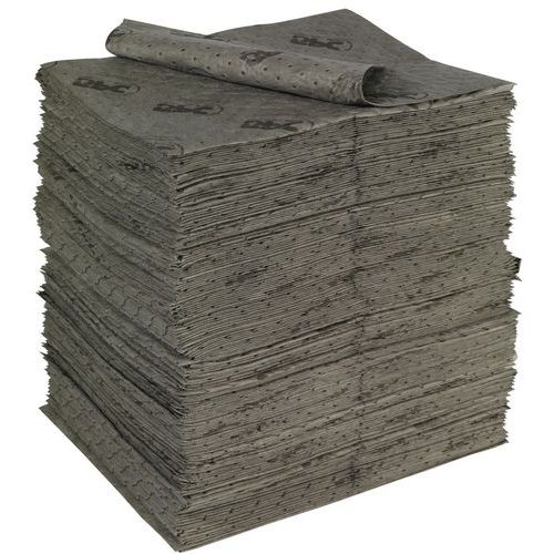 Universal absorbent sheets - high strength - 200 pcs - Brady - Manutan ...