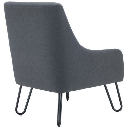 Reception Armchairs - Fabric With Steel Frame - Pearl - Manutan.co.uk