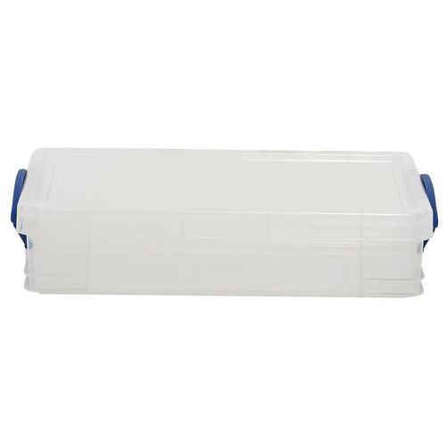 4L Clip Lock Storage Box | Clear Really Useful Boxes | Manutan UK