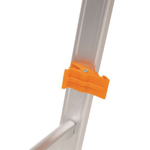 Professional aluminium step ladder with ramp - Manutan Expert - Manutan ...