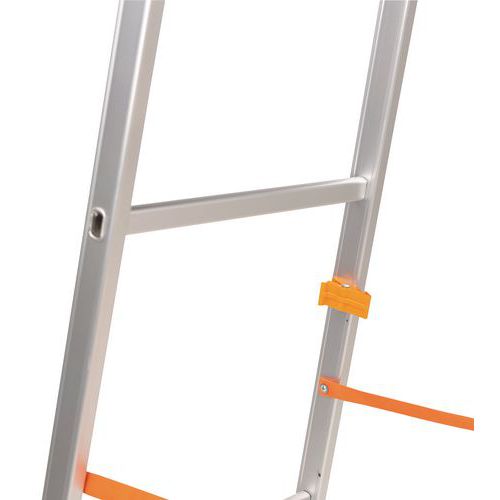 Professional aluminium step ladder with ramp - Manutan Expert - Manutan ...