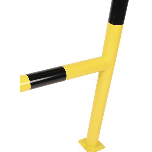 Plate-mounted safety barrier, dia. 59 mm - Manutan Expert - Manutan.co.uk