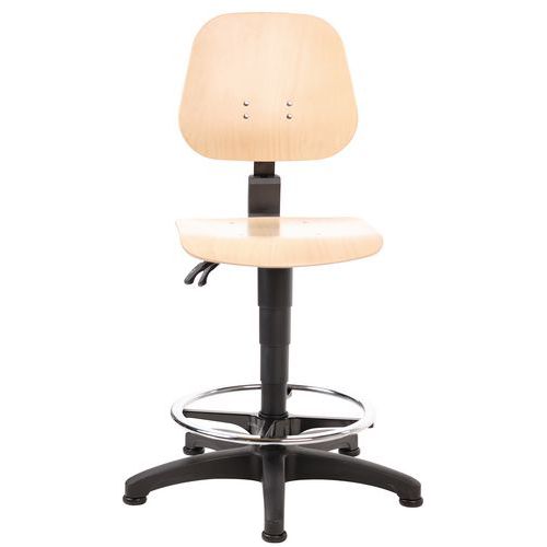 Bimos Unitec ergonomic workshop chair | High | Manutan UK