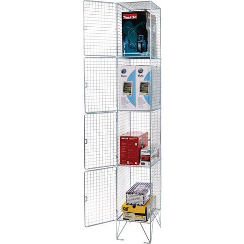 Wire Mesh Lockers | Multi Compartment | Manutan UK
