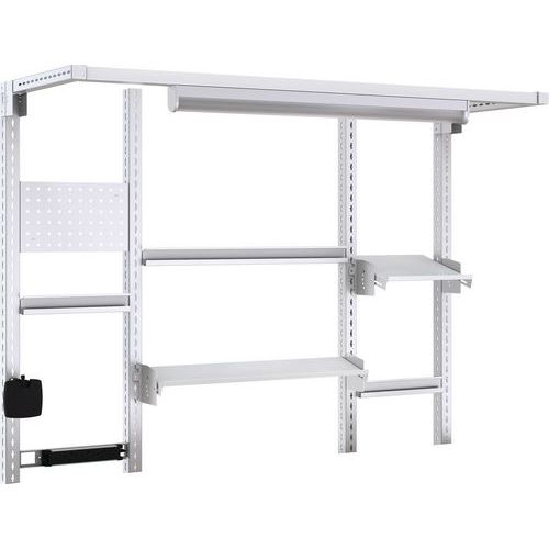 Bott Cubio 2000mm Frame Kit | Shelves, Perfo Panel, Bracket & Rails