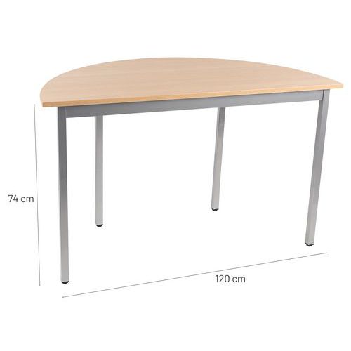 Rectangular Conference Table - Modular Office Desk - MFC Top - Manutan ...