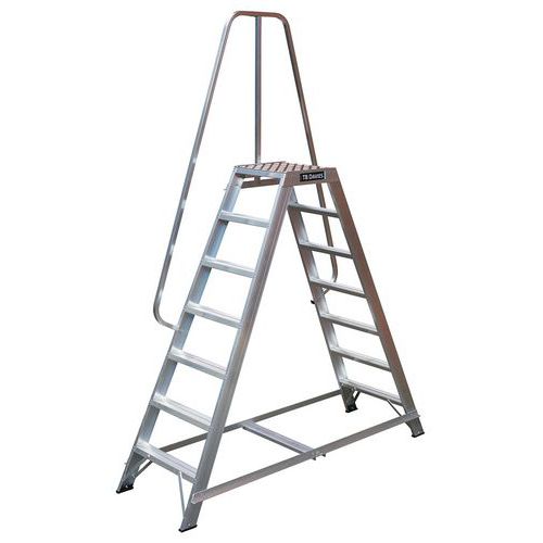 Industrial Double Sided Steps | Ladders | Manutan UK