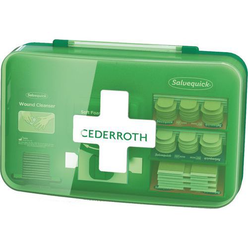 First Aid Small Plaster Dispenser From Cederroth - Manutan.co.uk
