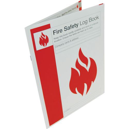 Fire Safety Log Book | Essential Safety Documentation | Manutan UK