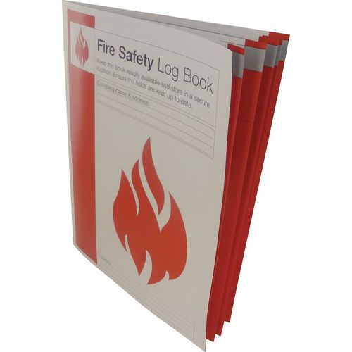 Fire Safety Log Book | Essential Safety Documentation | Manutan UK
