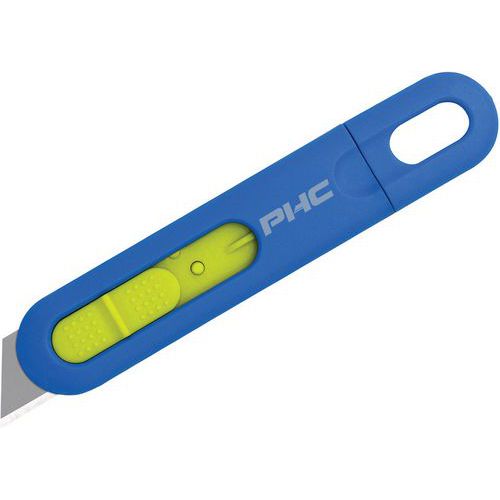 Disposable & Slim Auto Retracting Utility Knife - Volo - Manutan.co.uk