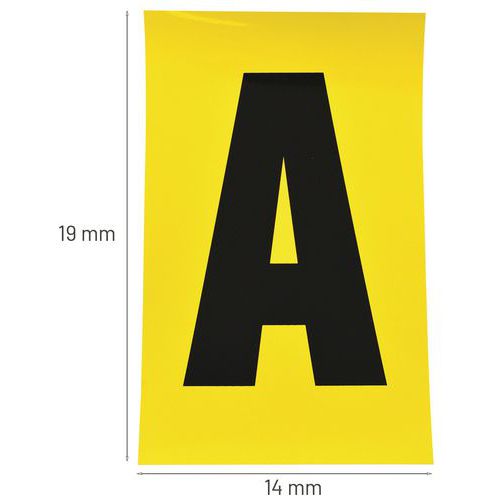 Labels - Adhesive letters | Manutan UK