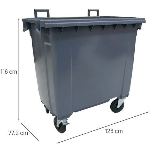 SULO mobile container - Collar reinforcement - Waste sorting - 660 L ...