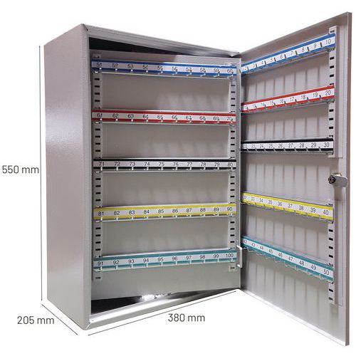 High capacity key cabinet | Manutan UK